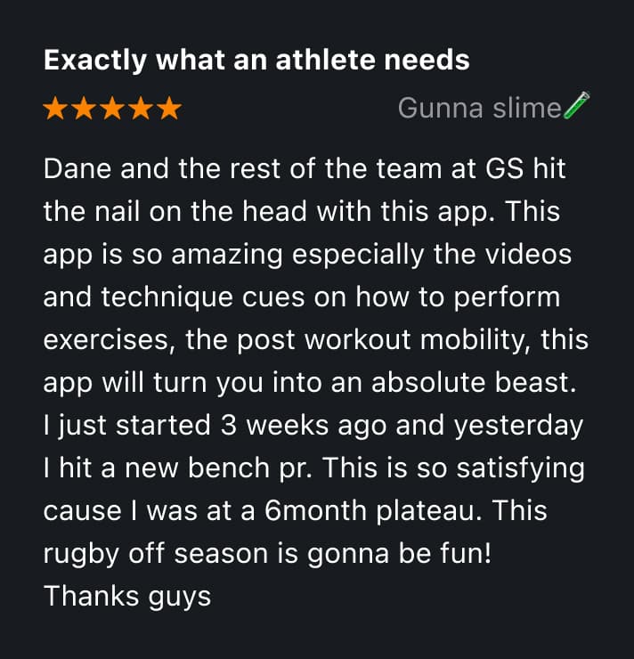 #1 Strength Training App for Athletes | Peak Strength | Peak Strength