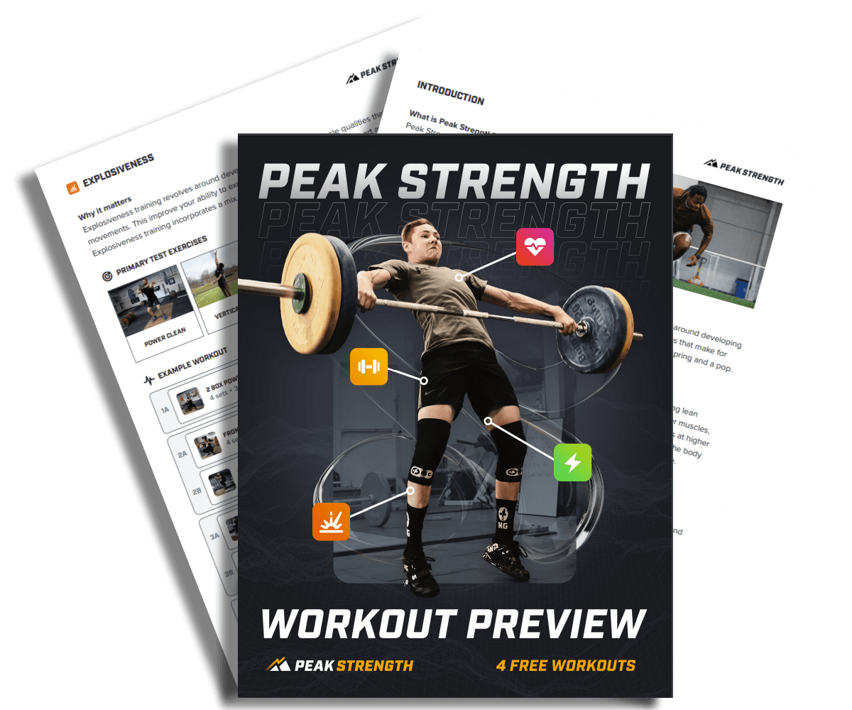 #1 Strength Training App for Athletes | Peak Strength | Peak Strength